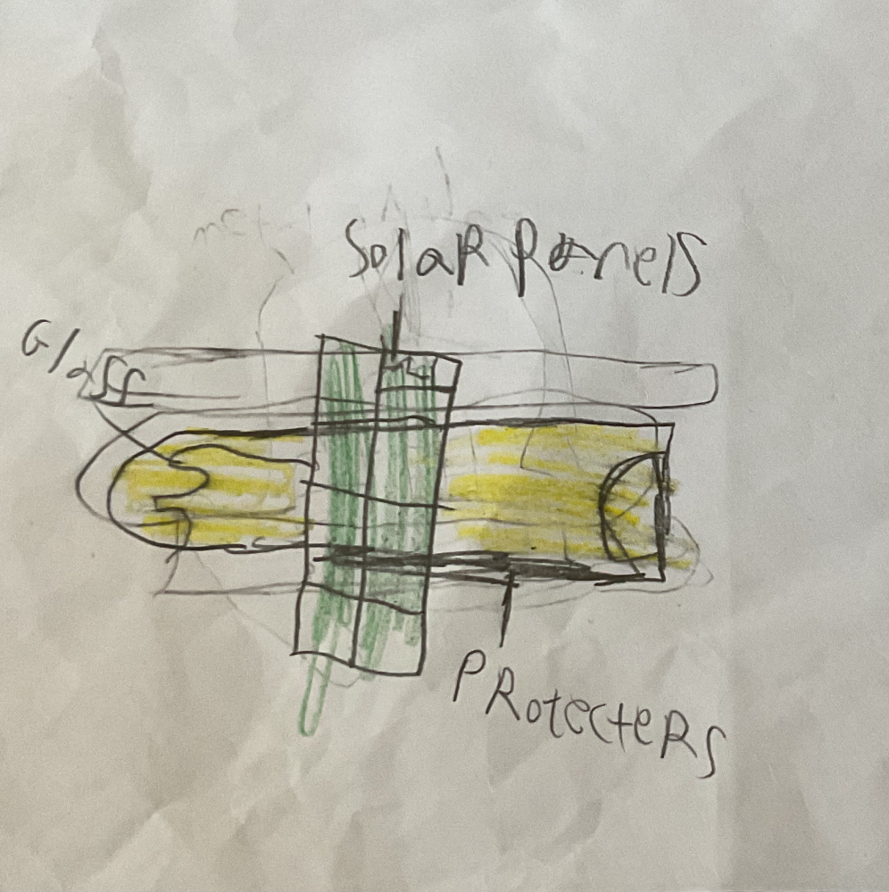 Solar panel submarine : Little Inventors